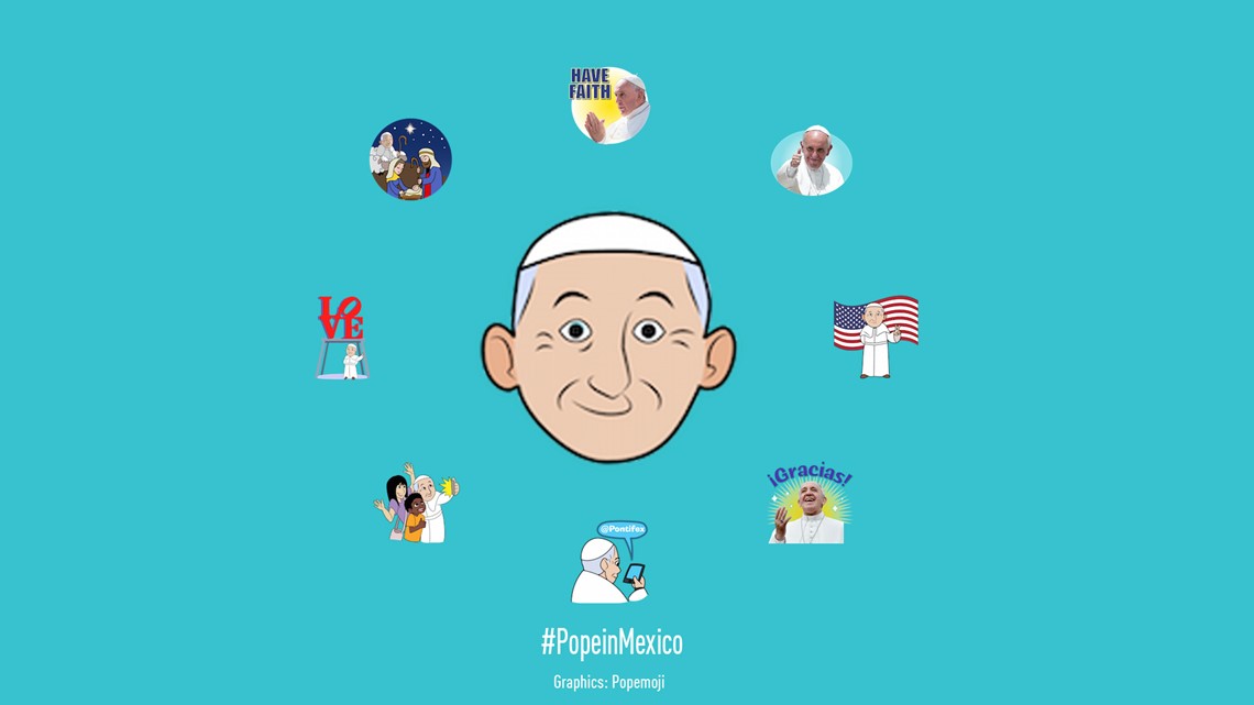 You can tweet Pope Francis with pope-themed emojis | khou.com