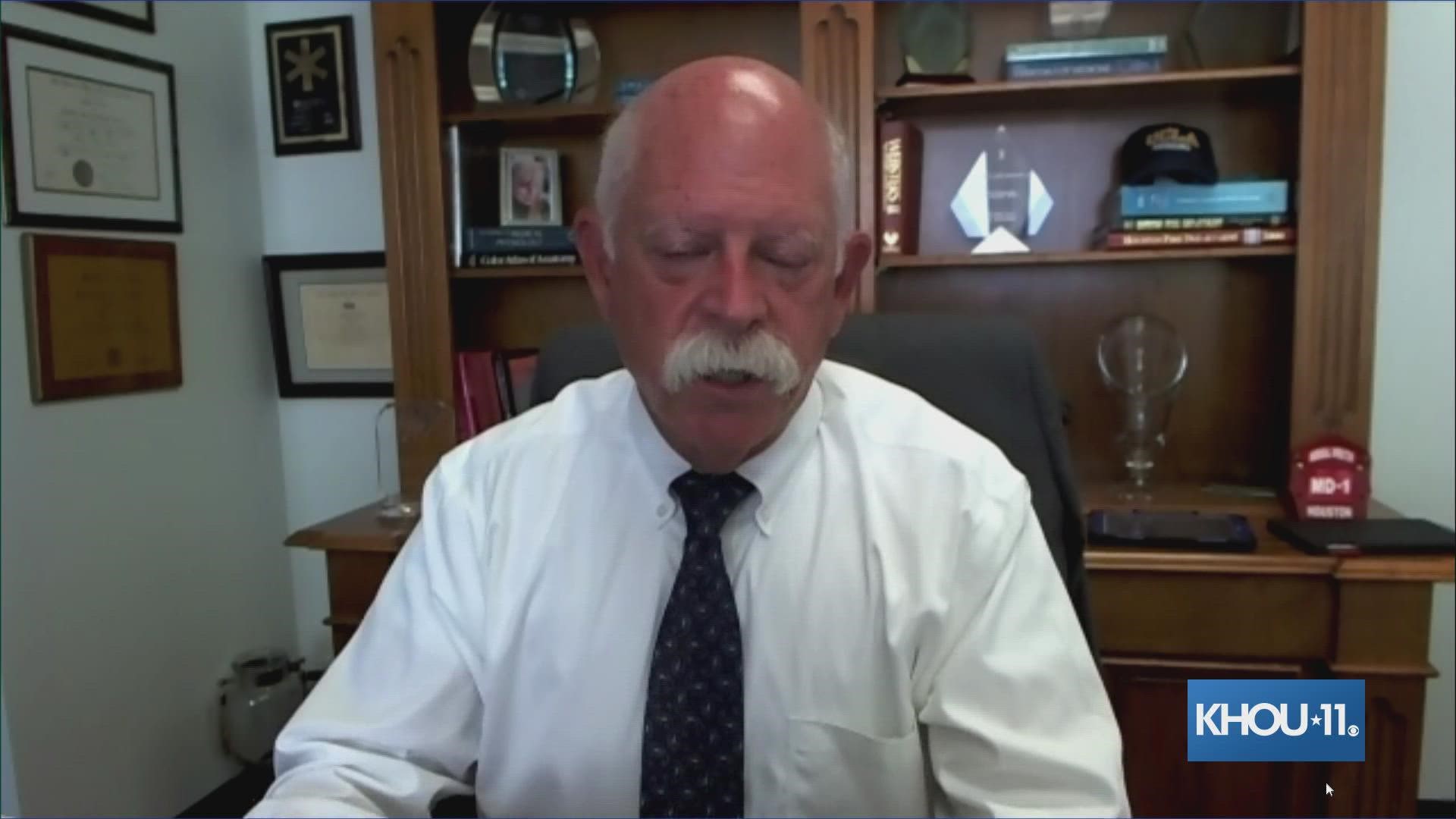 Dr. David Persse talks about Gov. Abbott's COVID diagnosis | khou.com