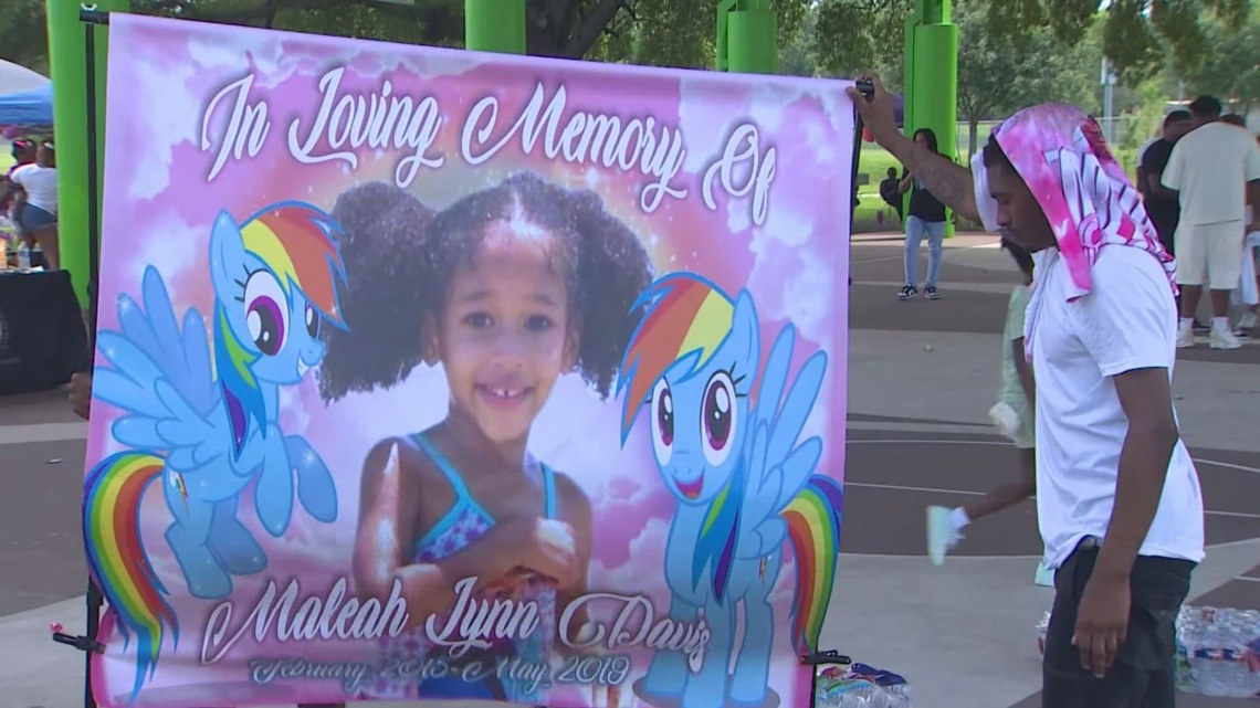 Community remembers Maleah Davis on anniversary of her death | khou.com
