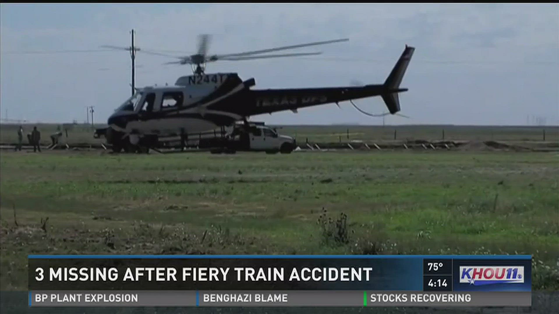 1 injured, 3 missing in Texas train collision | khou.com