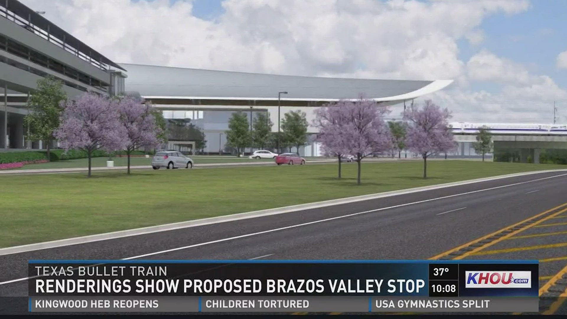 Texas Central unveils renderings of bullet train station in Brazos ...