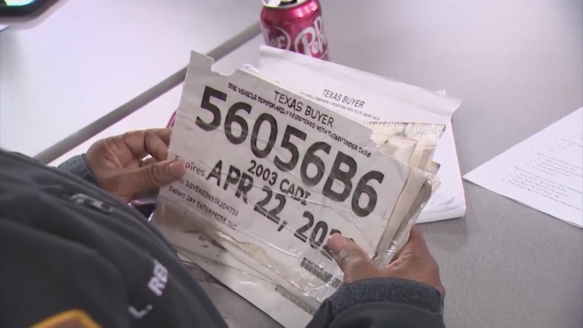 Are paper license plates legal in Texas? What you need to know July 1 ...