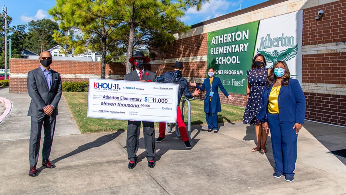 KHOU, Tegna Foundation Atherton Elementary School grant | khou.com