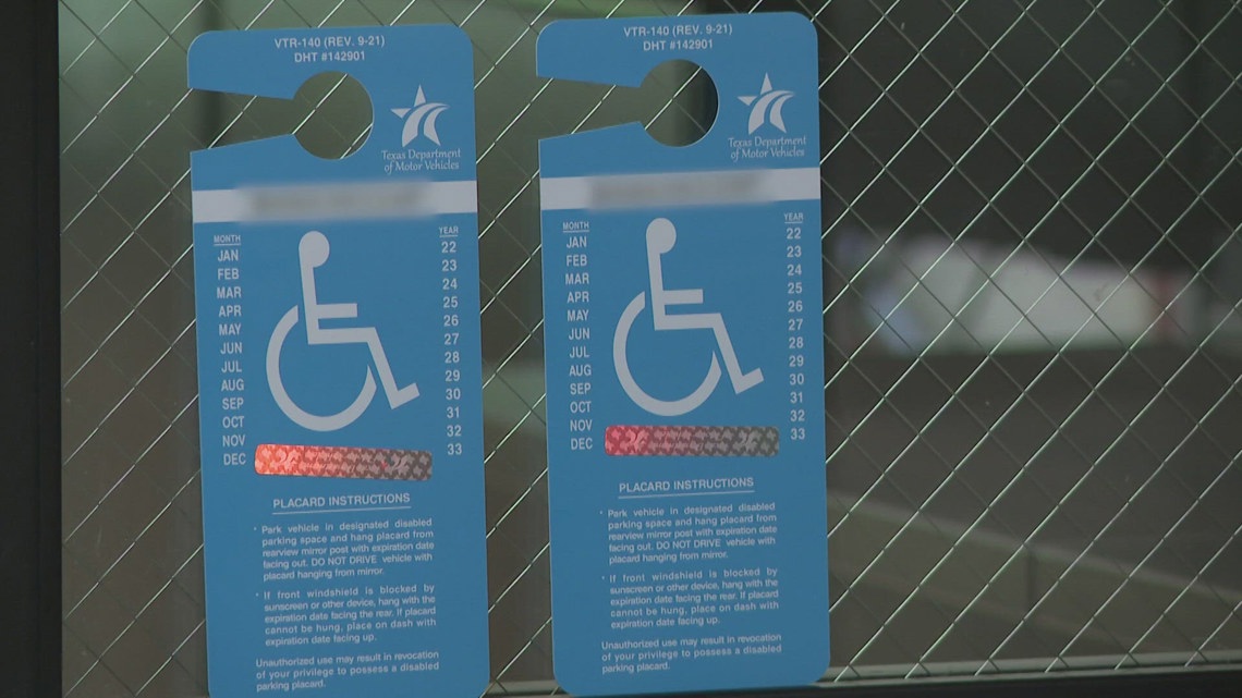 Man accused of selling fake disabled placards online | khou.com