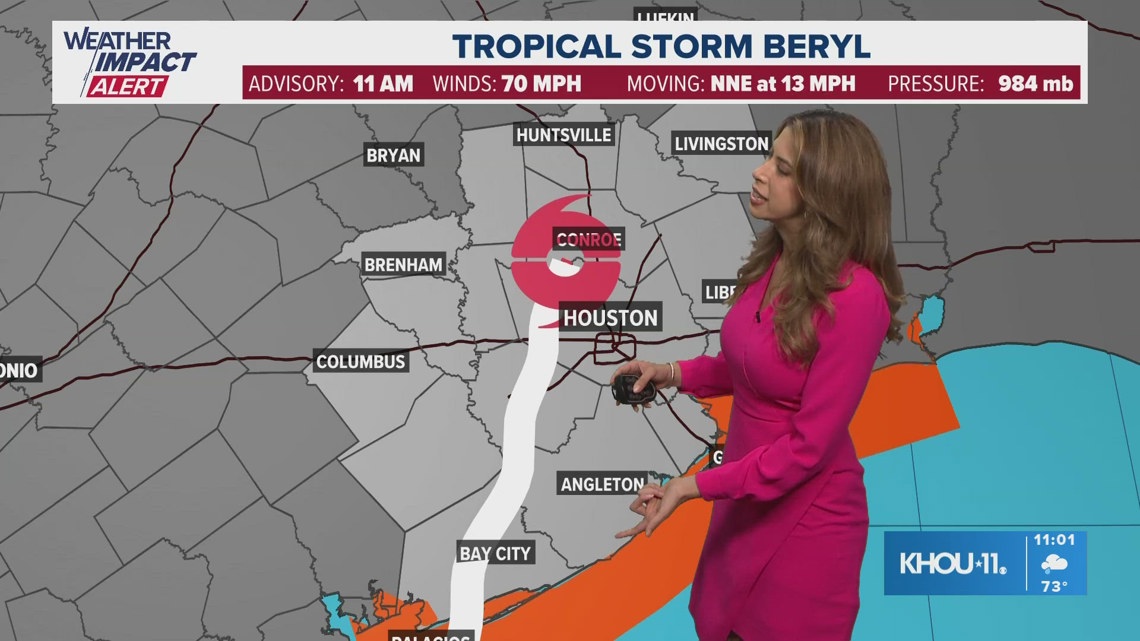 Hurricane Beryl update: Team coverage of severe weather in Southeast ...