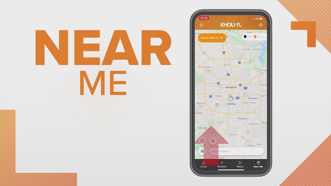 How to use the 'Near Me' feature in the KHOU 11 News app | khou.com