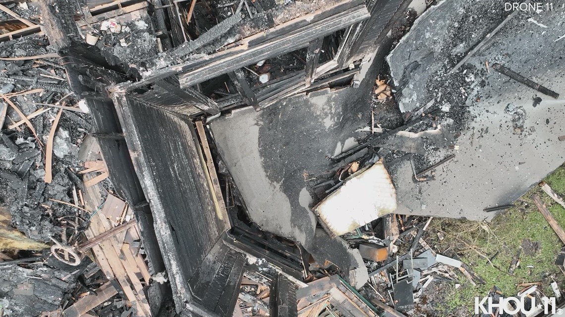 DRONE 11: More than 170 years of memories wiped out by fire at historic ...