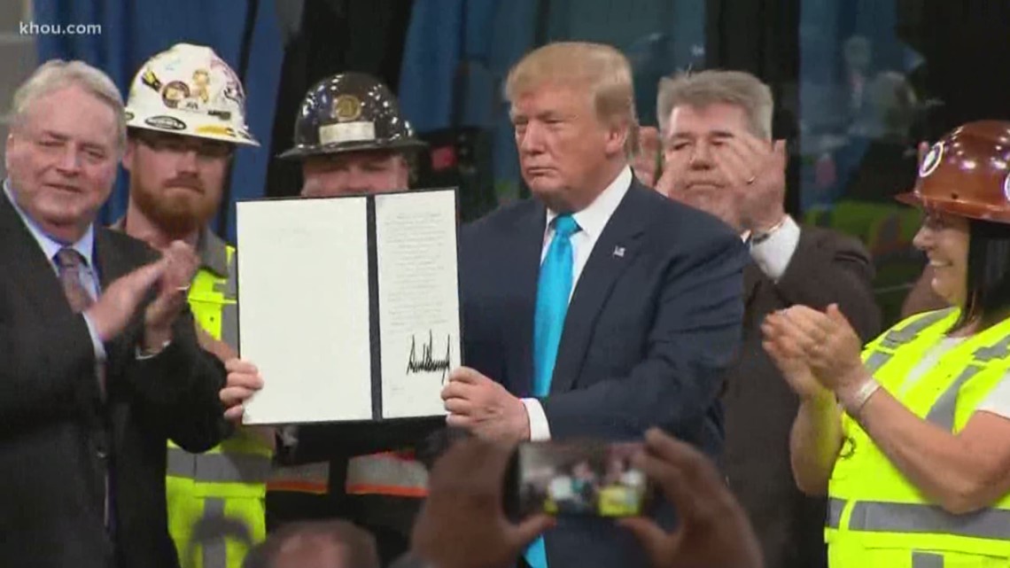 Mixed reactions from Crosby community after President Trump promises ...