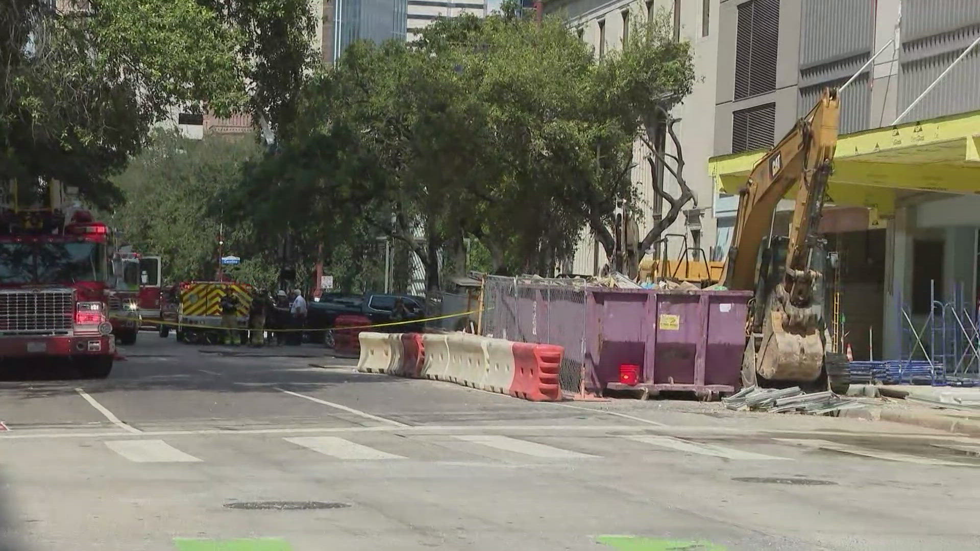 'I heard a loud boom' | Witness describes explosion at hotel under construction in downtown ...