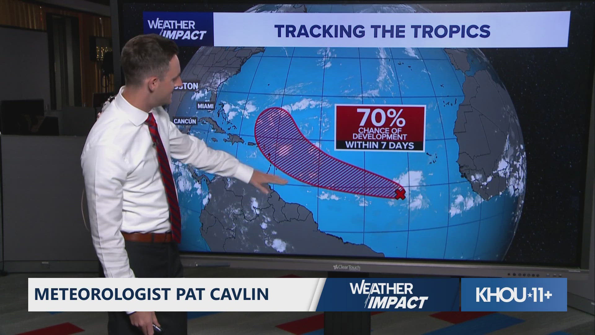 Tropical update: Wave in the Atlantic has a 70% chance of development ...