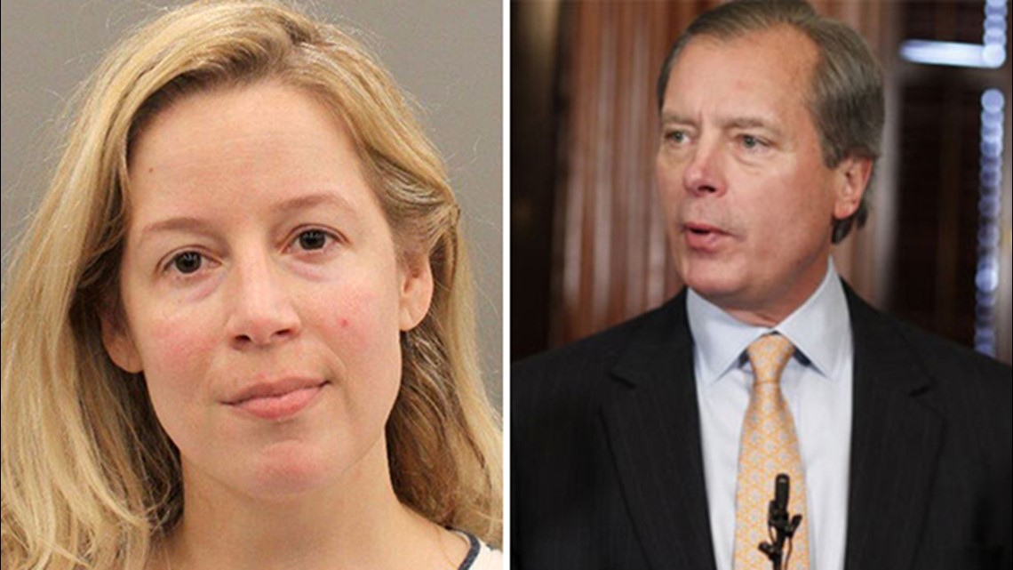 Girlfriend accused of beating, biting David Dewhurst | khou.com