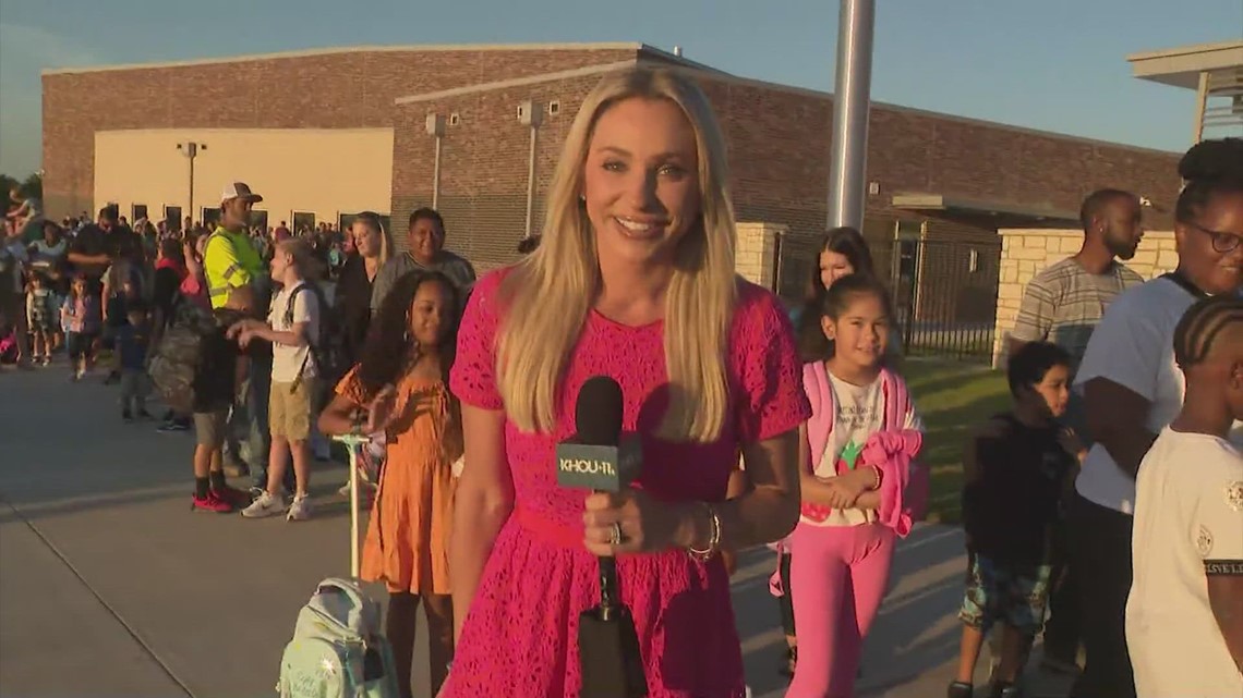 KHOU 11 Meteorologist Chita Craft at Faldyn Elementary in Katy ISD for ...