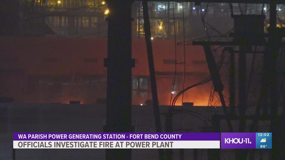 Investigators looking into what caused fire at WA Parish Power ...