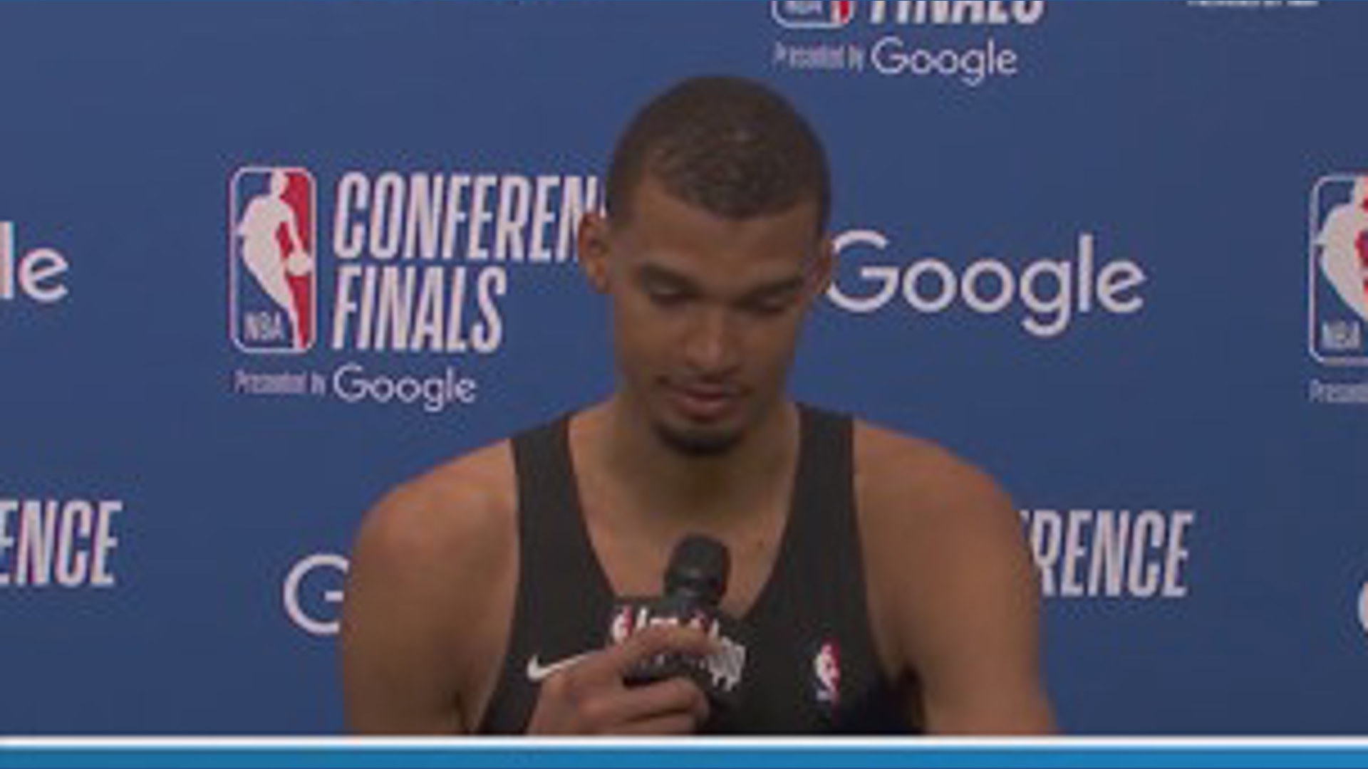 Wembanyama on game-tying 3-pointer: 'I was just thinking, take my time ...