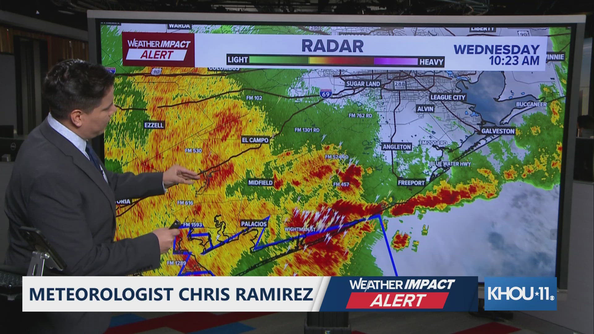 Weather Impact Alert: More rounds of rain possible across Houston on ...