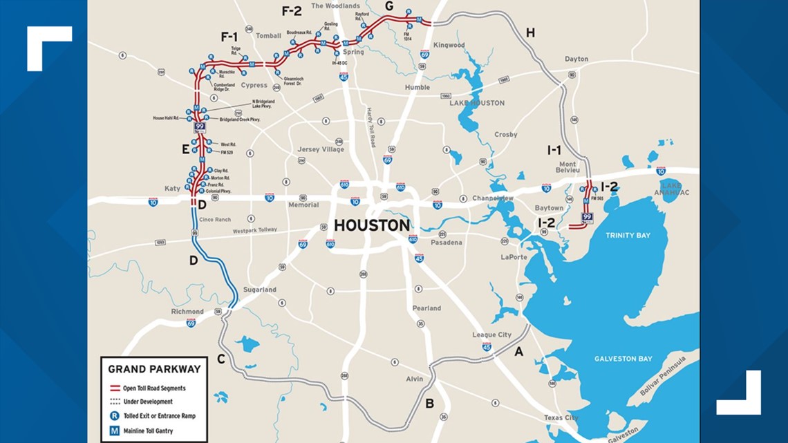 Tolls To Increase On Grand Parkway Starting January 1 Khou