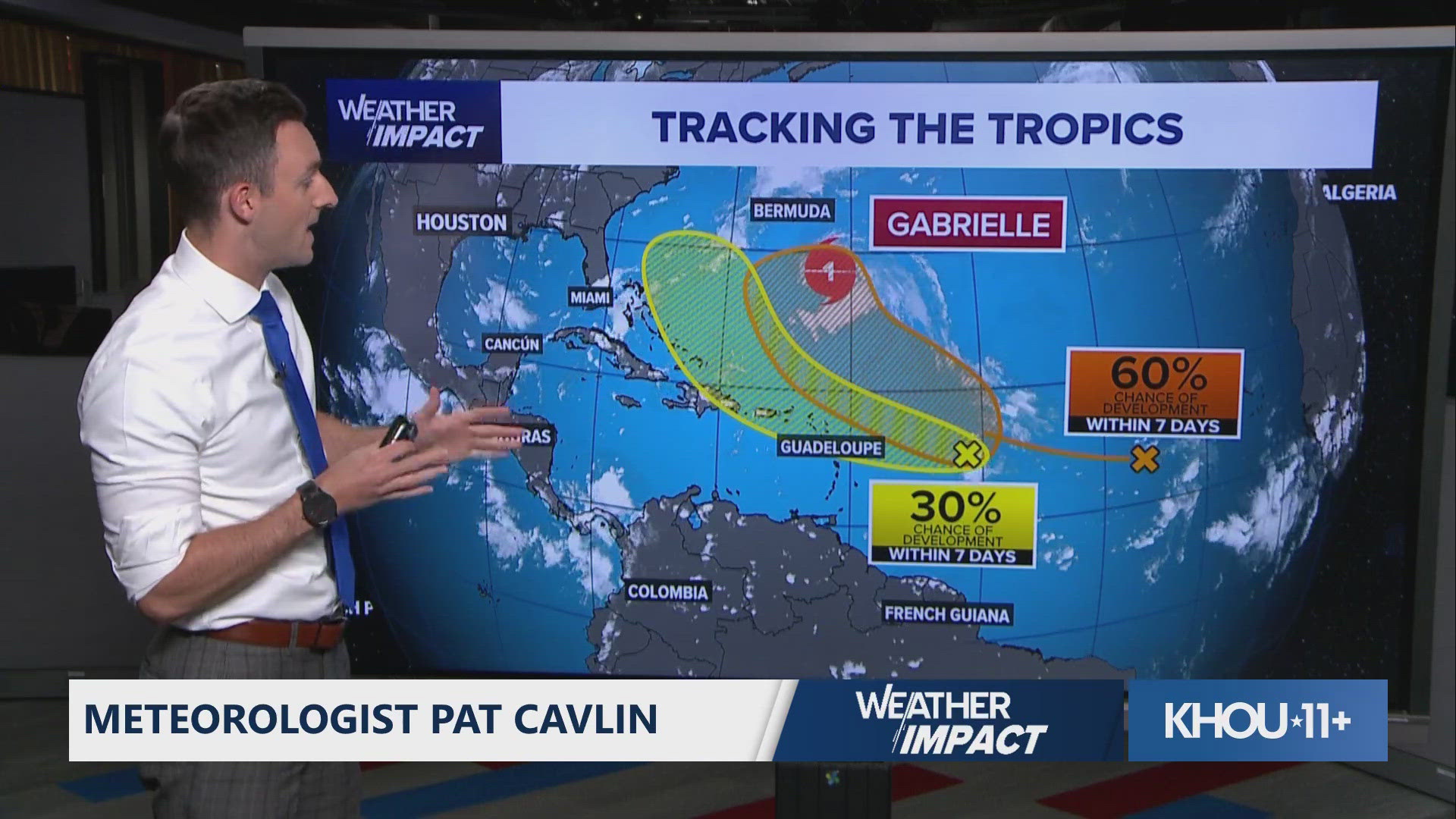 Tropical weather update: Tracking Hurricane Gabrielle, 2 other waves in ...