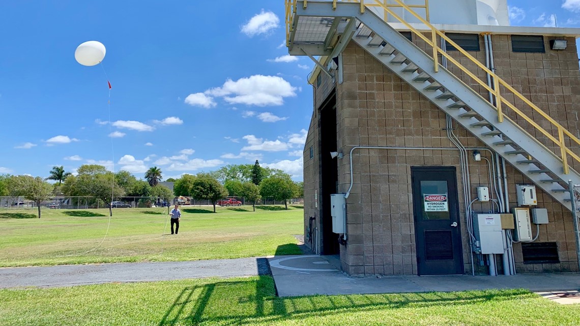 How weather balloons help track hurricanes, tropical storm Barry | khou.com