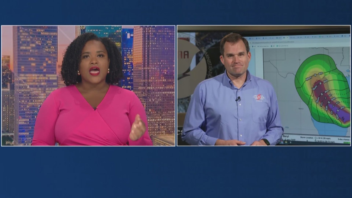 NHC Director Dr. Michael Brennan on Beryl and what people in Houston ...