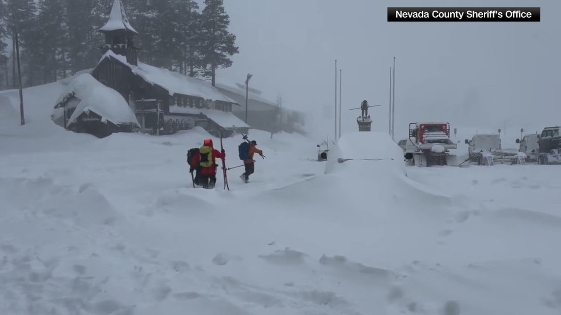 Skiers missing after avalanche: Capt. Russell Greene with Nevada Co ...
