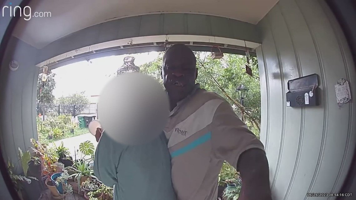 Man arrested after woman attacked on Ring doorbell | Houston news ...