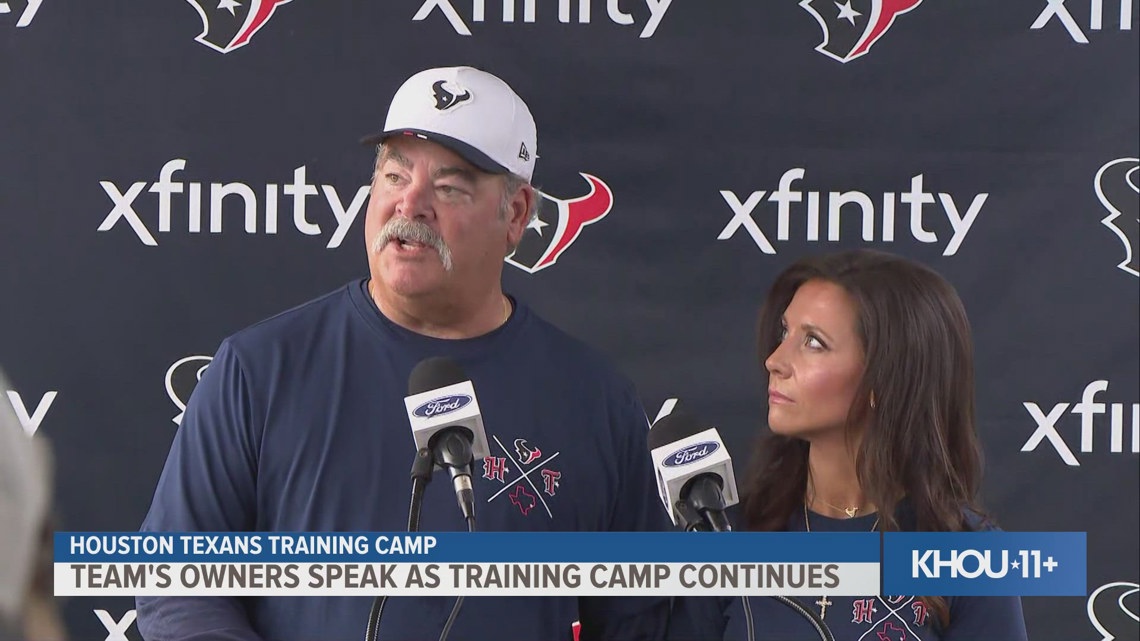Houston Texans owners speak at training camp | khou.com