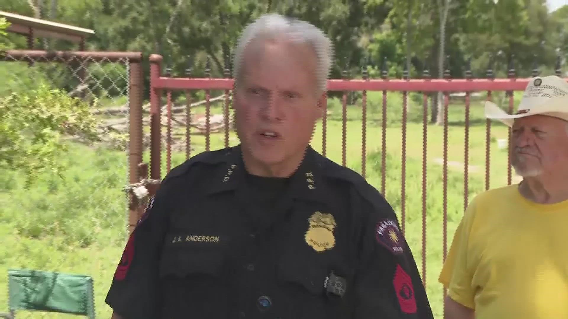 Sgt. Anderson with Pasadena PD talks about the significance of this ...