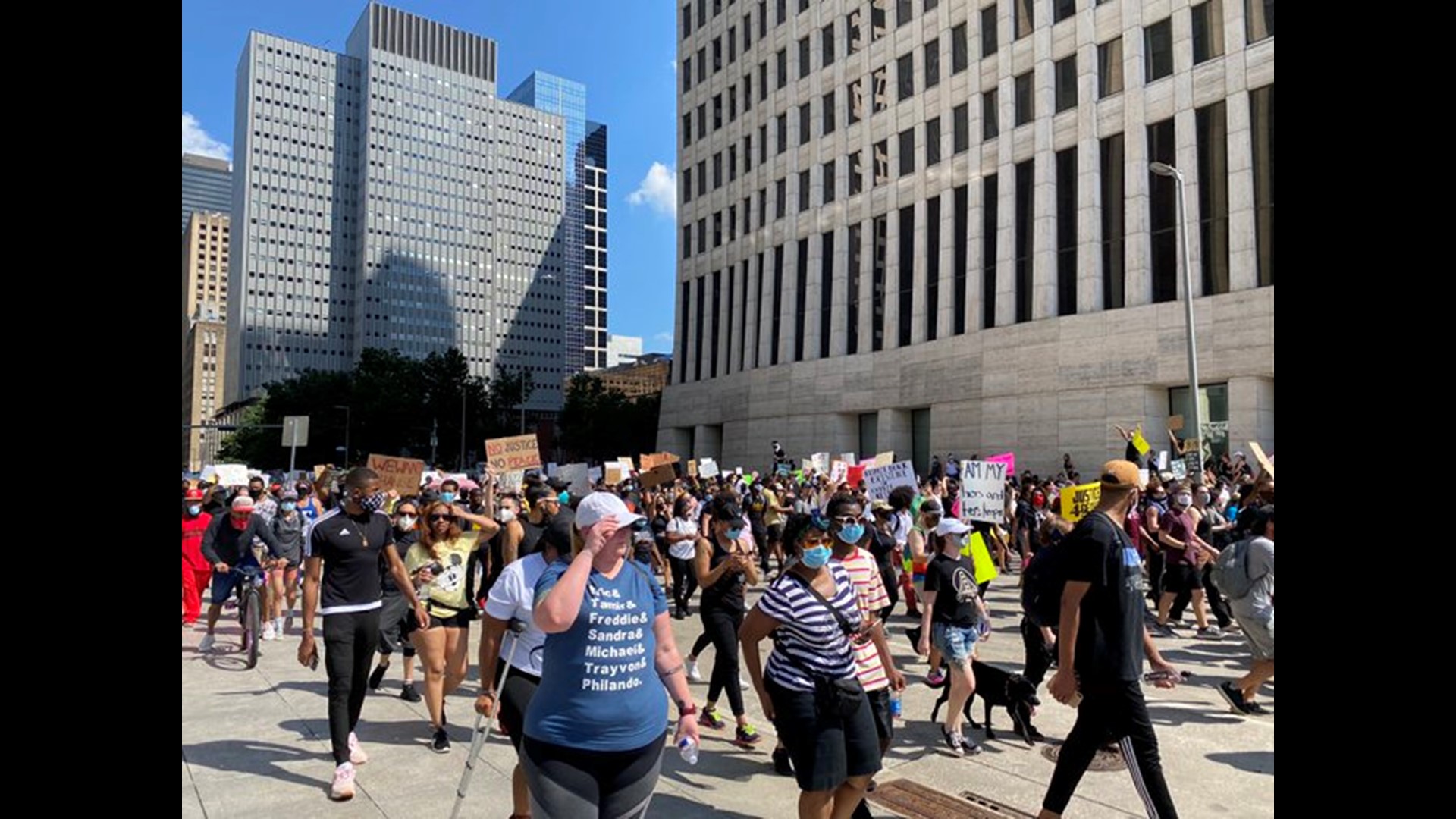 George Floyd march in Houston | khou.com