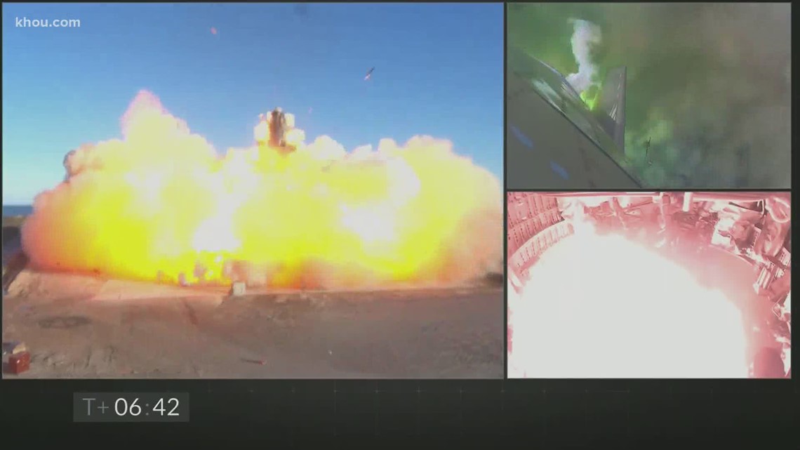 SpaceX explodes: Starship blows up on landing | khou.com