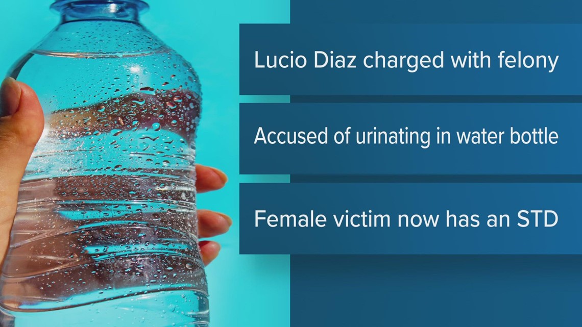Woman says custodian urinated in her water bottle, giving her an STD ...