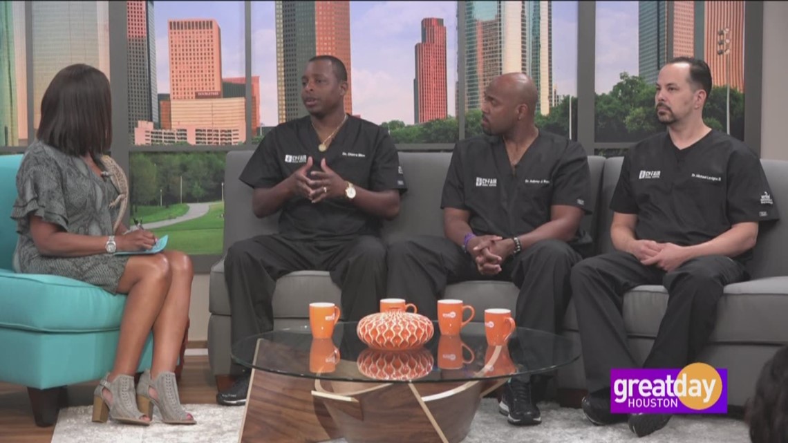 Dr. Diarra Blue, Dr. Aubrey Ross & Dr. Michael Lavigne From Cy-Fair ...