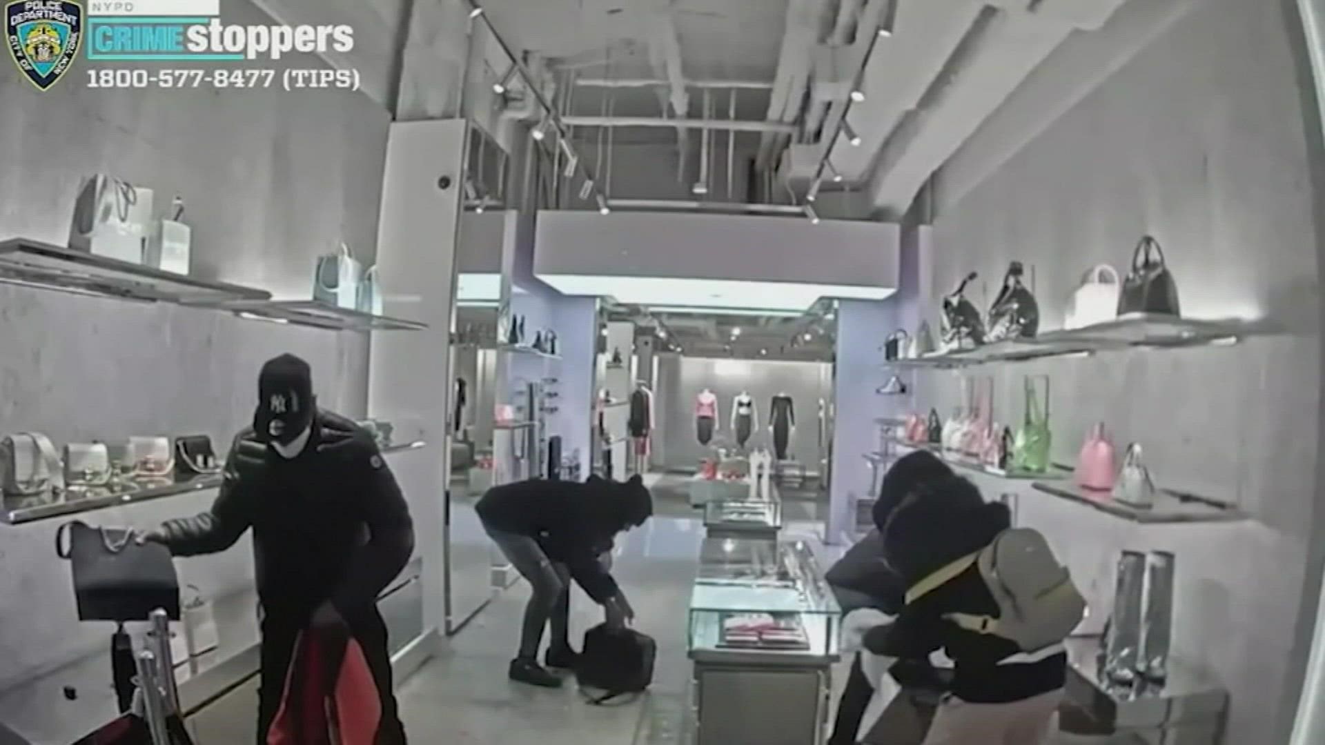 Givenchy robbery: Thieves steal $50K worth of items from New York City ...