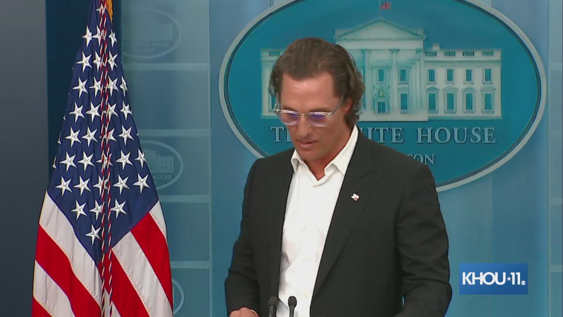 Matthew McConaughey spoke of Maite Rodriguez, one of the victims of the ...