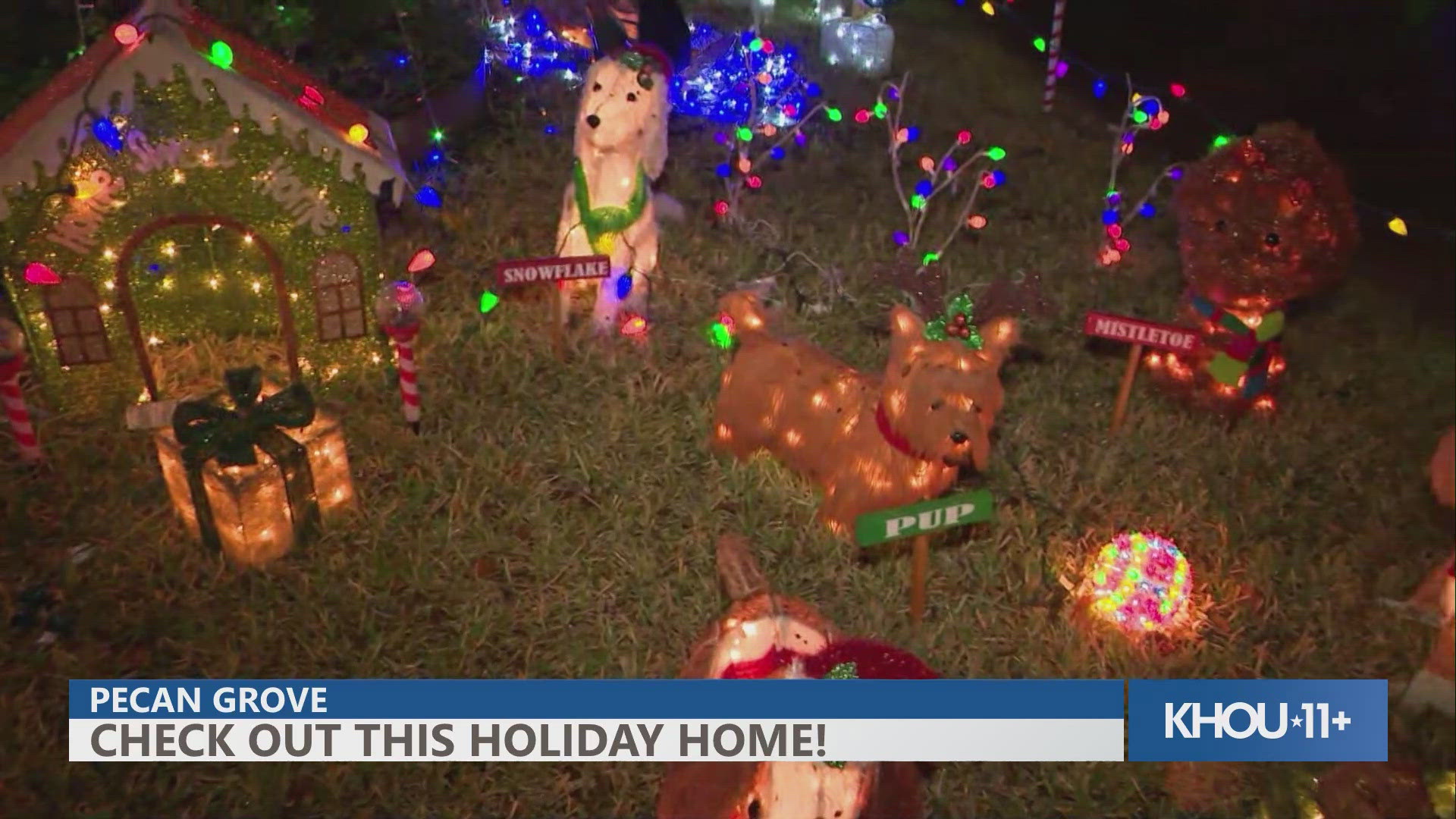 KHOU 11 Holiday Homes: Take a tour of a Pecan Grove home lit up with an ...