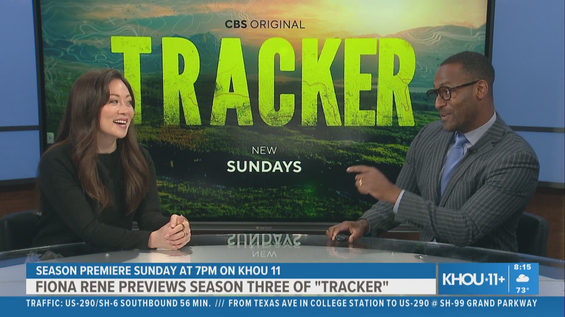 Actress Fiona Rene previews season three of 'Tracker' | khou.com