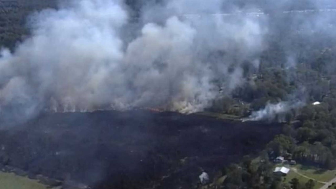 Liberty County wildfire under control; evacuation advisory lifted ...