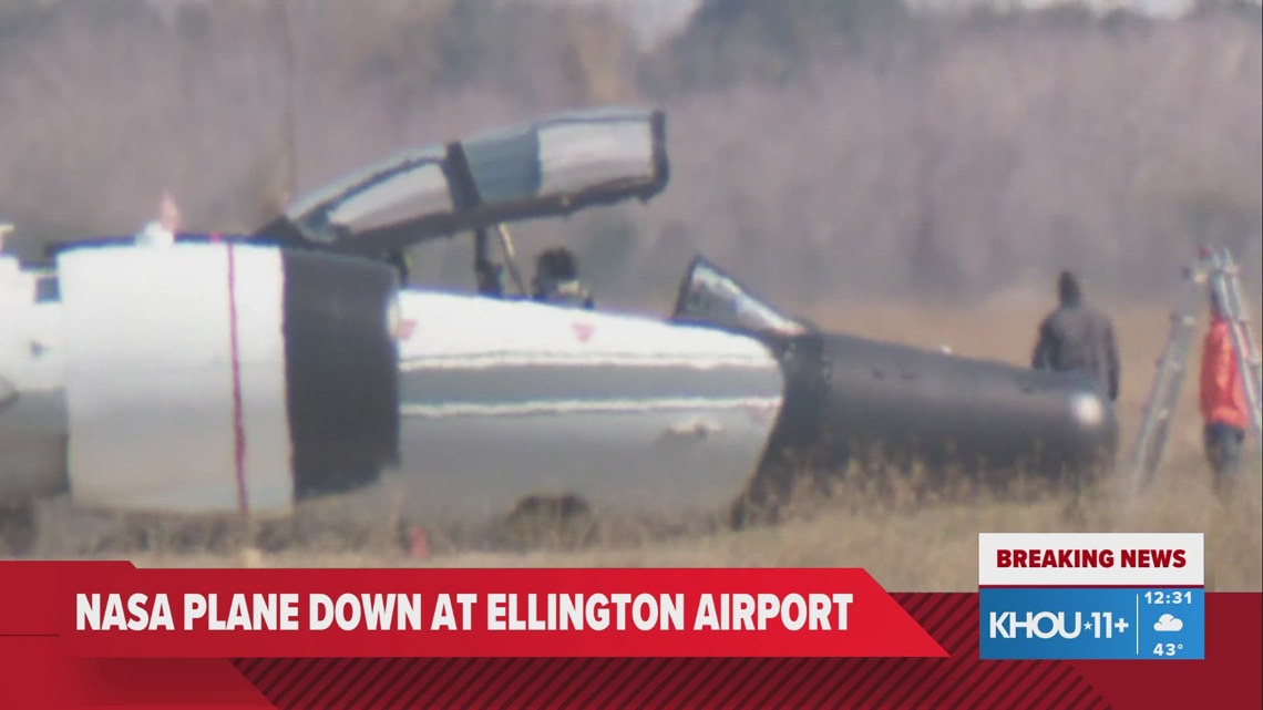 What we know after NASA plane makes belly landing at Ellington Airport ...
