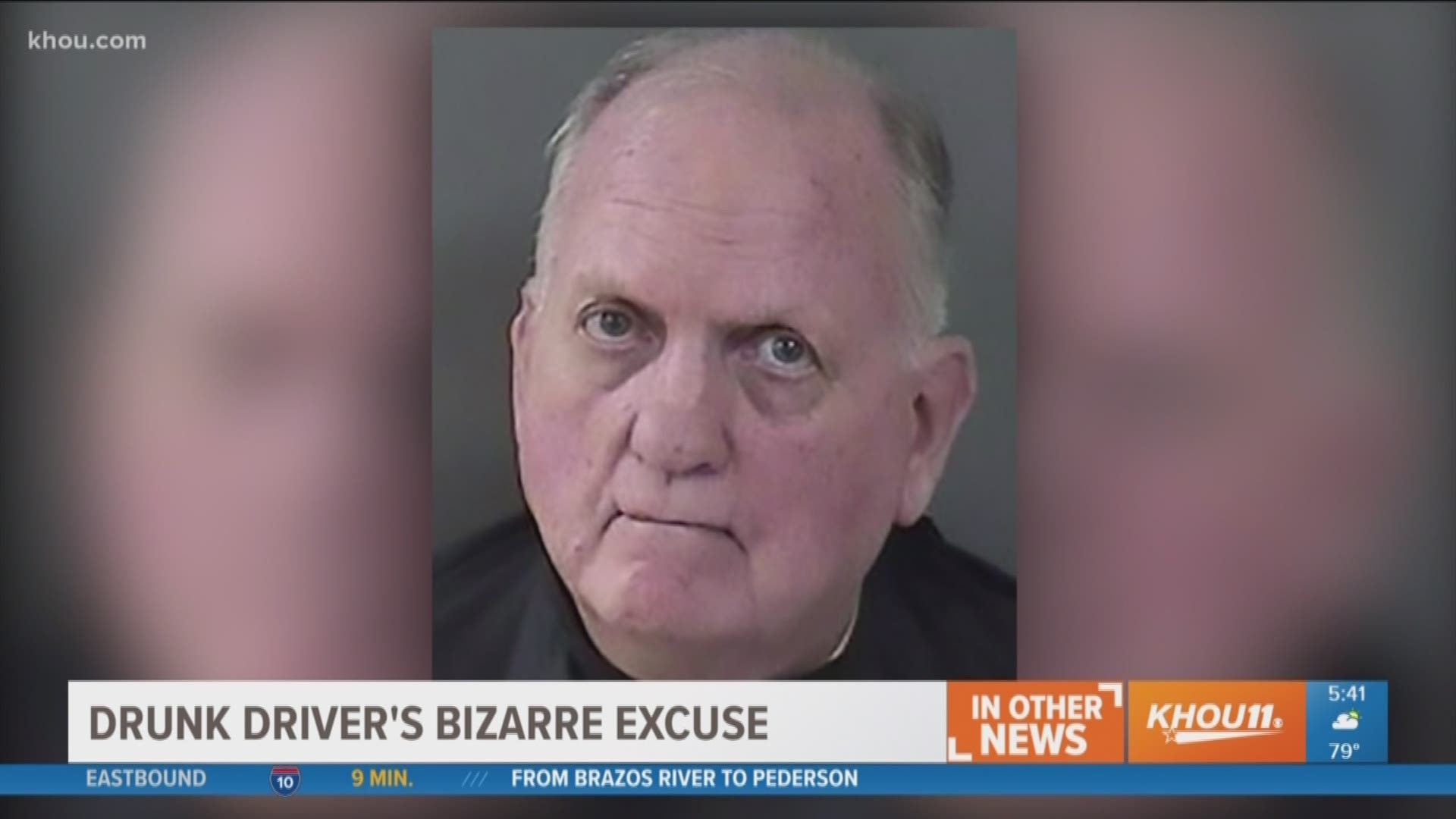 Drunk driving suspect offers bizarre excuse | khou.com