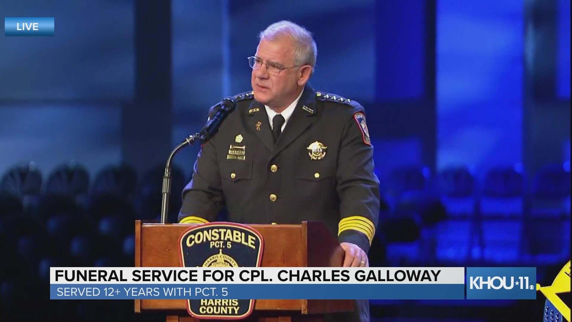 Constable Ted Heap addresses the violence against law enforcement at ...