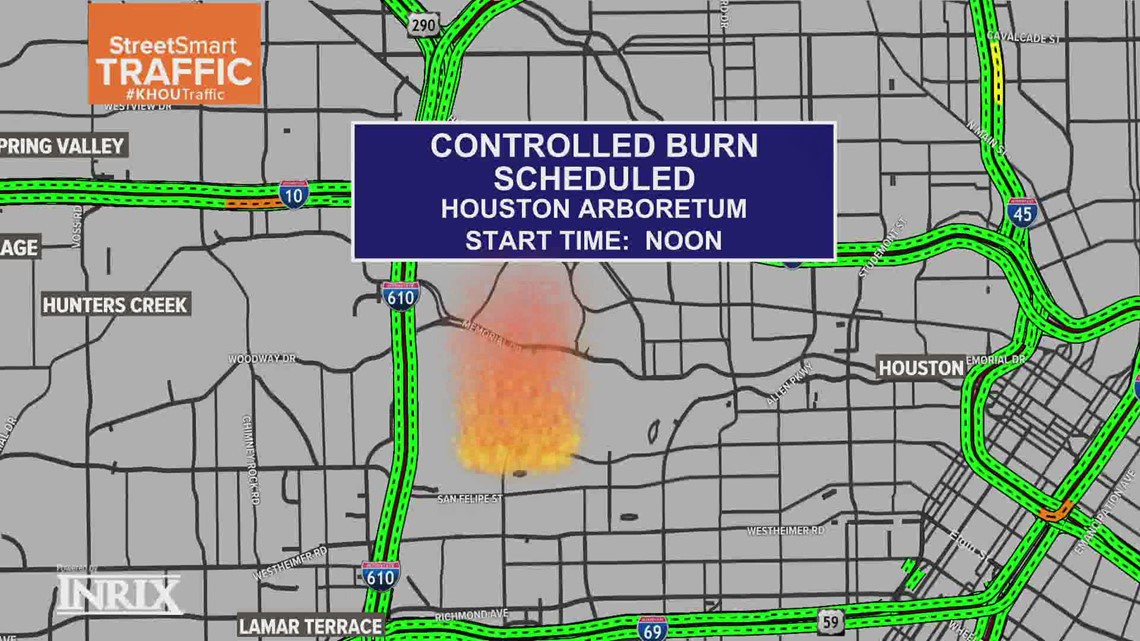 Houston Arboretum fire planned near Memorial Park on Thursday | khou.com