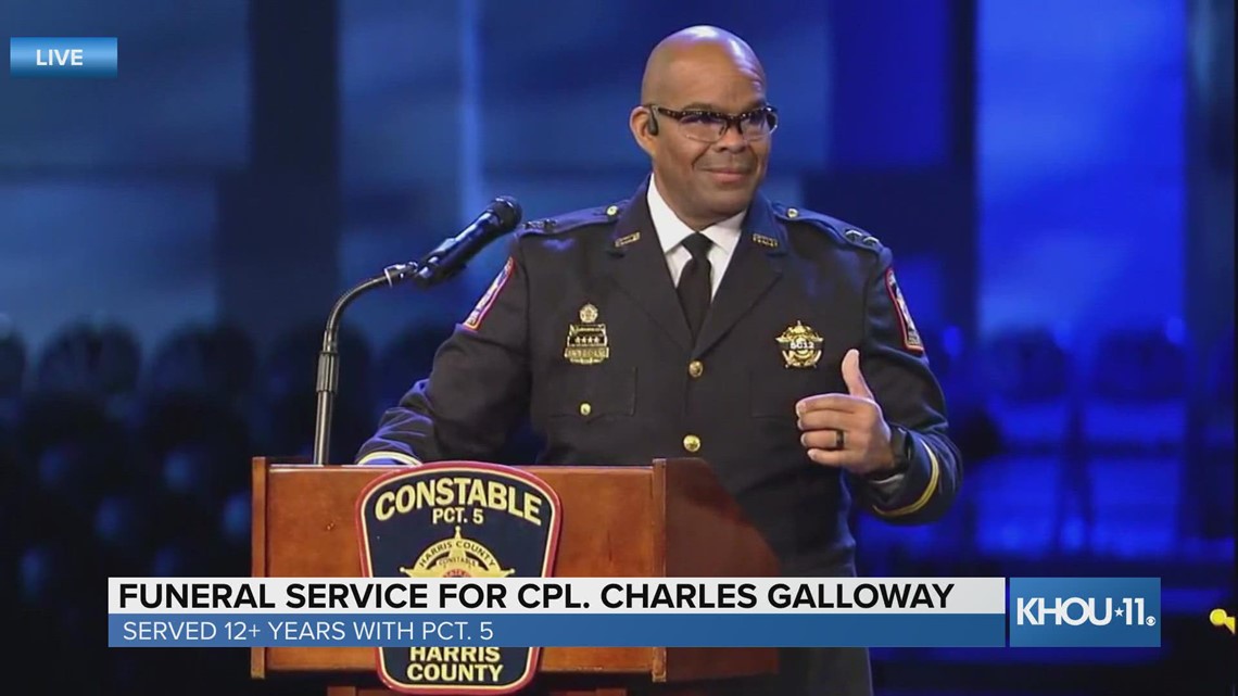 Pct. 5 Asst. Chief Kevin Hubbard's remarks on Cpl. Galloway | khou.com