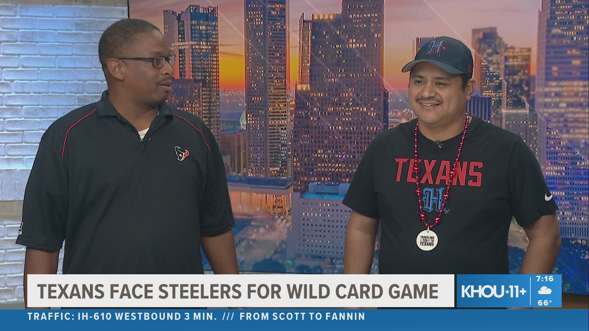 Traveling Texans ready for Wild Card game against Steelers | khou.com