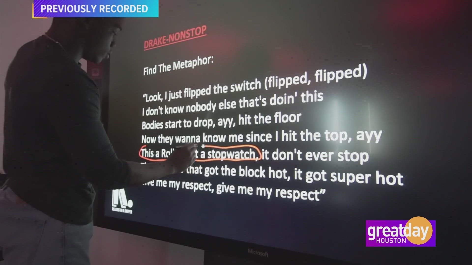 The Houston non-profit 'Reading With a Rapper' | khou.com