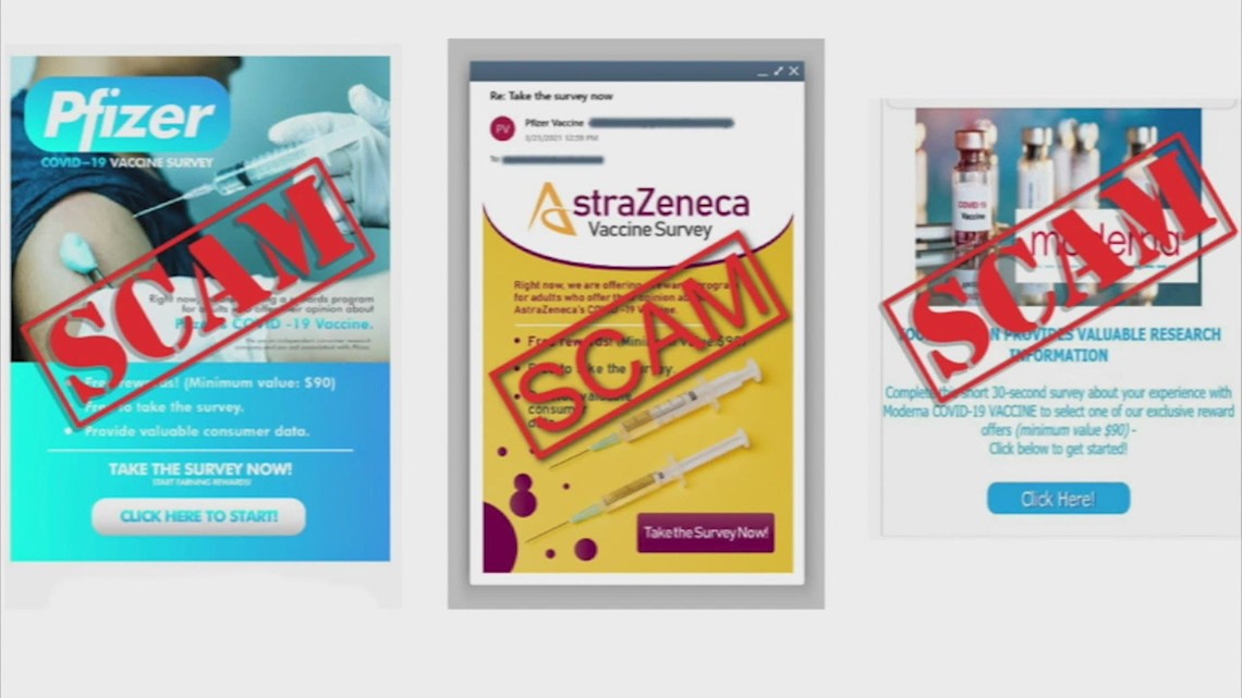 Fake COVID vaccine surveys are latest scam to steal your money | khou.com