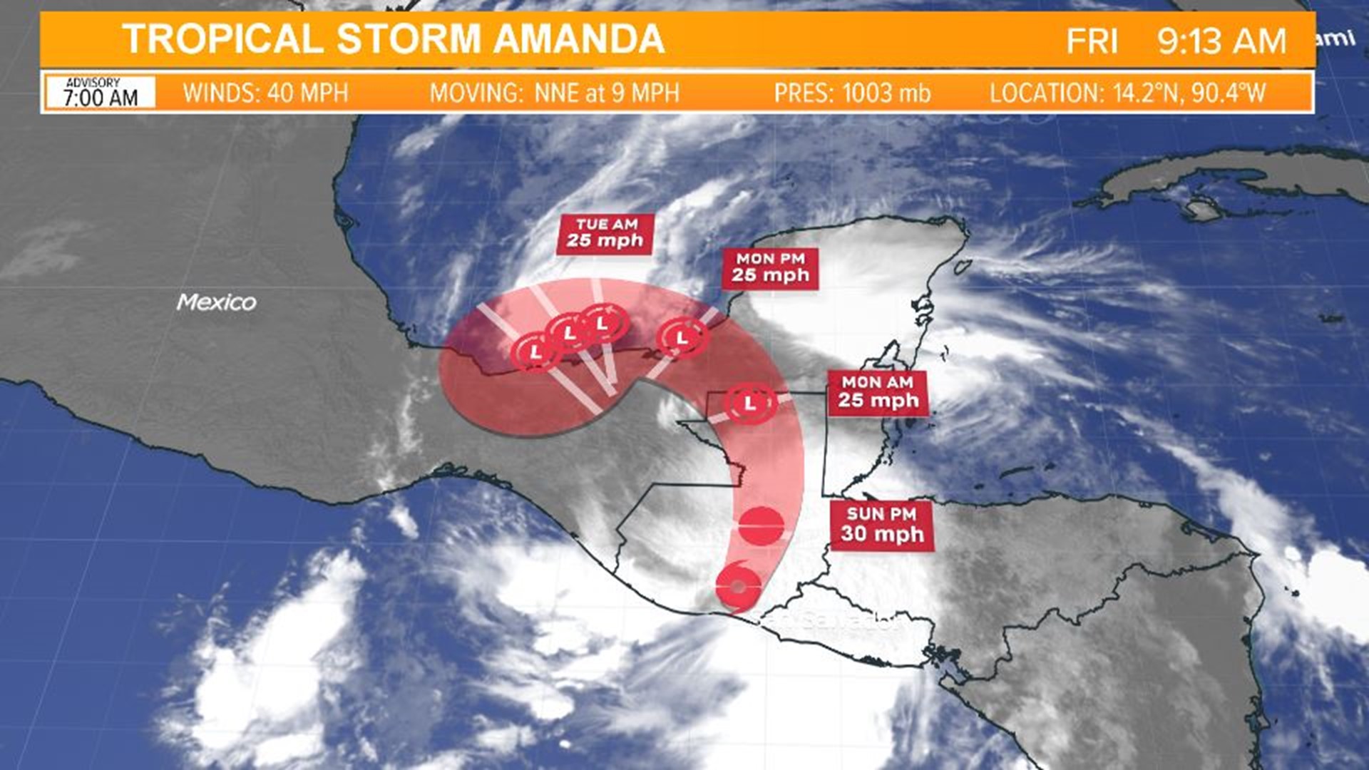 National Hurricane Center watching Bay of Campeche system | khou.com