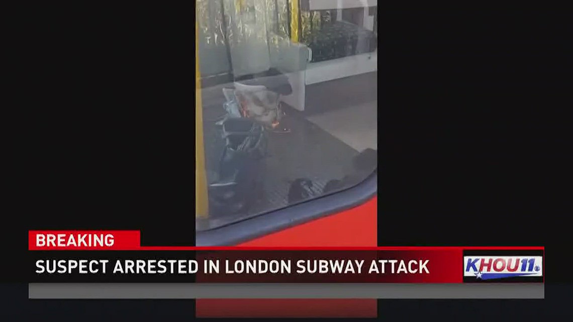 Suspect arrested in London subway attack | khou.com