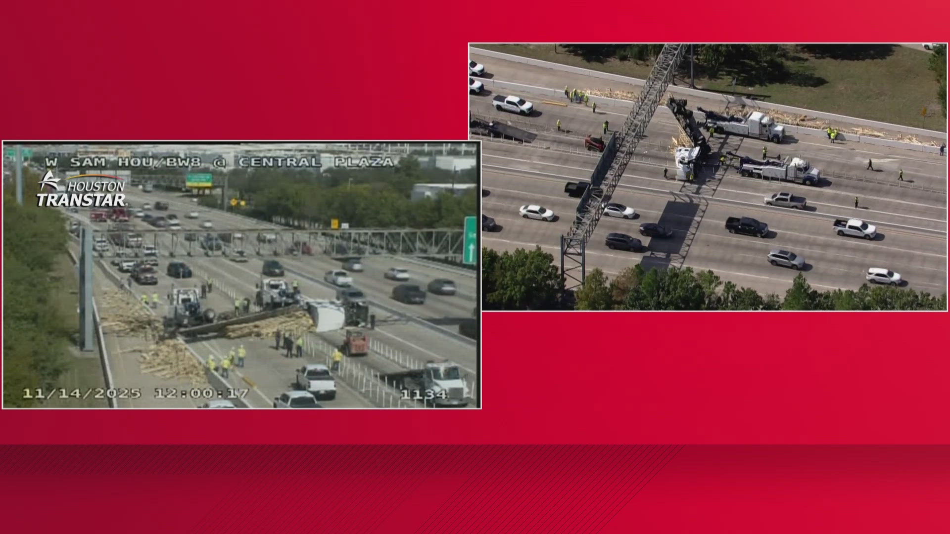 Multi-vehicle crash cleared after causing traffic issue on Beltway 8 ...
