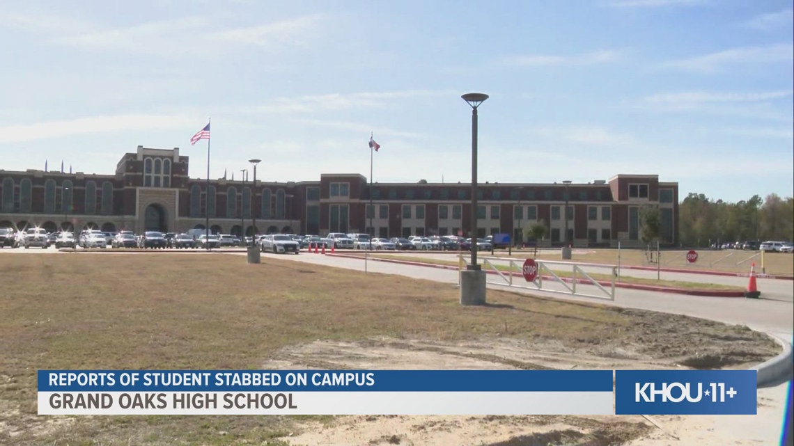 Student stabbed at Grand Oaks High School | khou.com