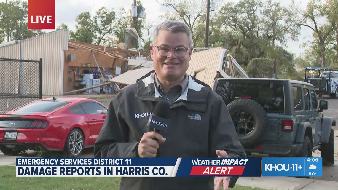 Tracking storm damage | KHOU live update on Monday tornado [LIVE REPORT ...