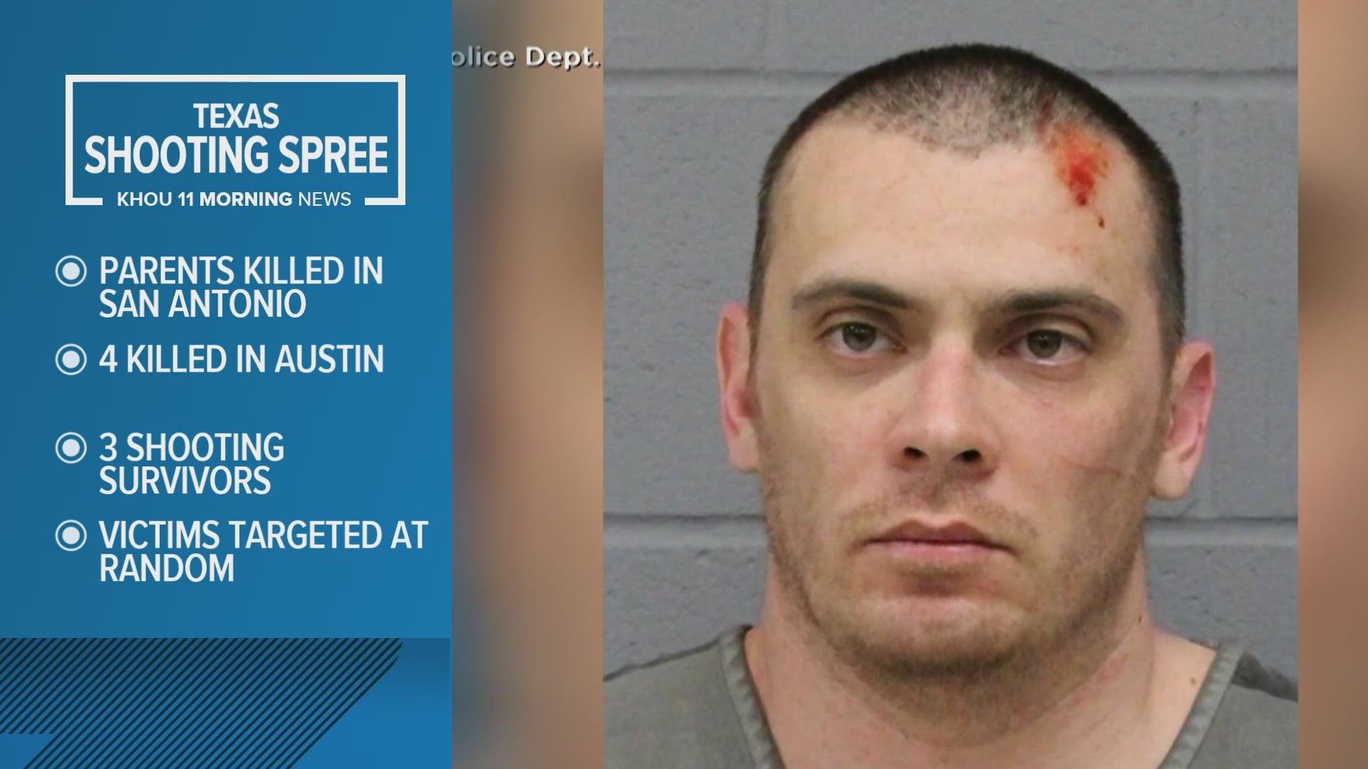 Officials identify man arrested in connection with shooting spree ...